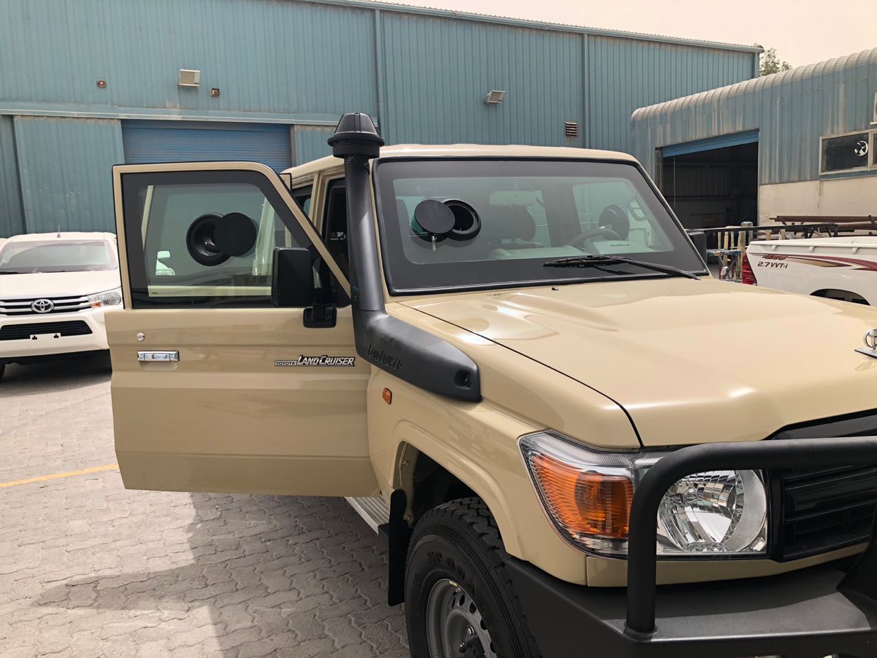 Armored Toyota LC-79 Pickup - Harrow Armored Vehicles