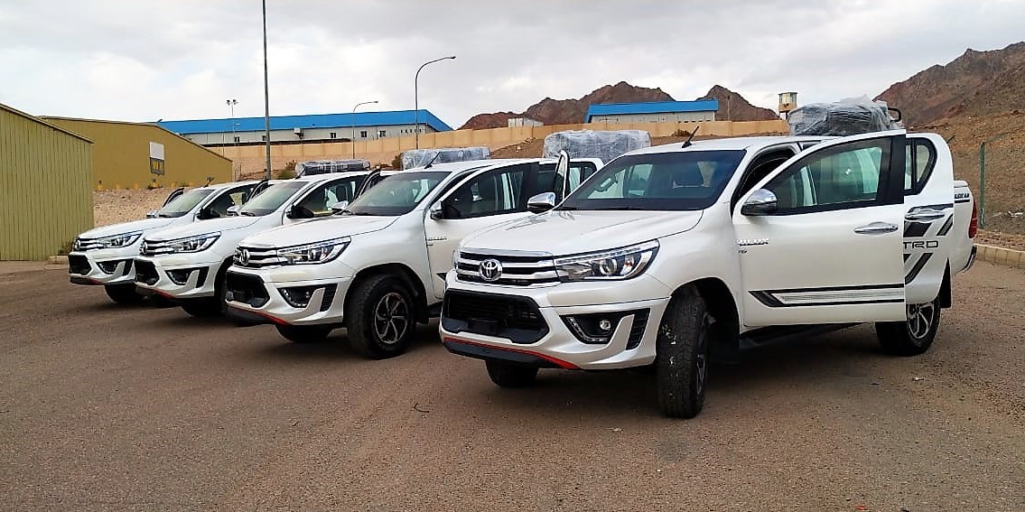 Armored Toyota Hilux - Harrow Armored Vehicles