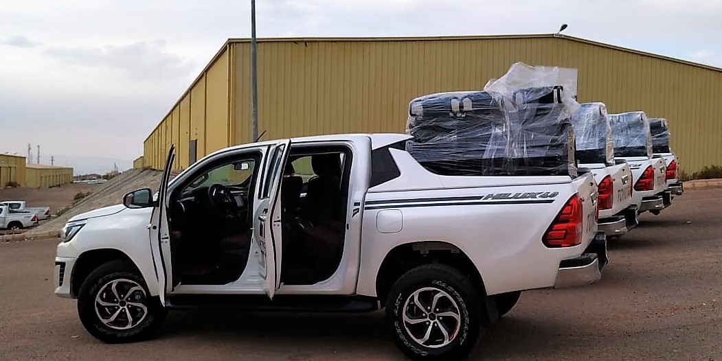 Armored Toyota Hilux - Harrow Armored Vehicles